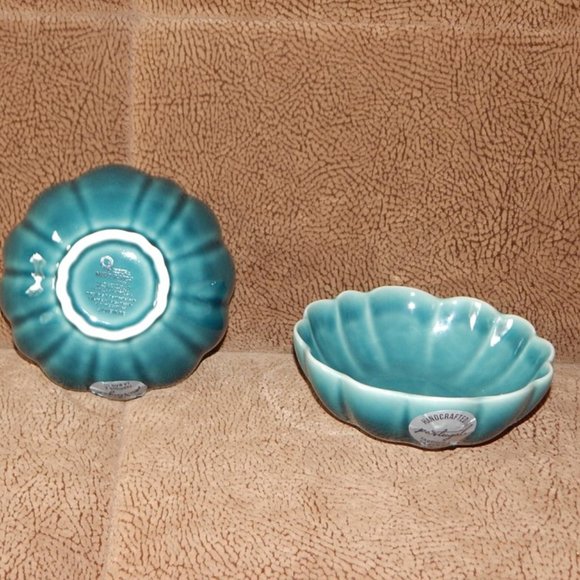 MATCERAMICA | Dining | Matceramica Sea Waves Scallop Edge Serving Bowl ...
